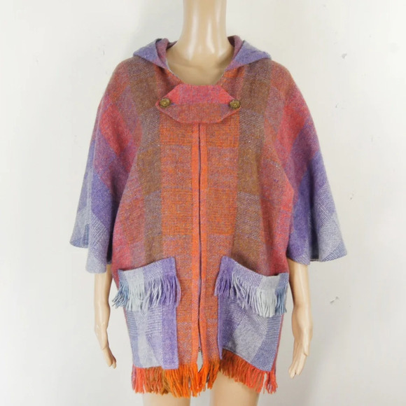 Vintage | Jackets & Coats | Vintage 6s Pastel Purple Pink Plaid ...